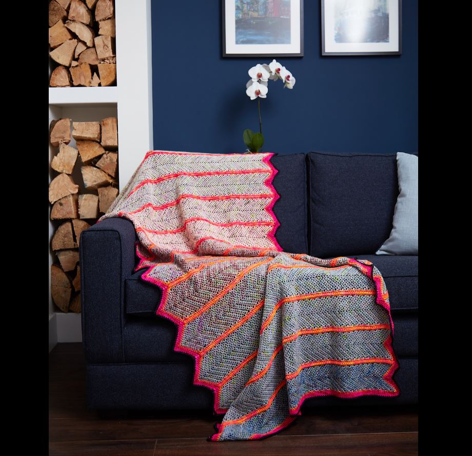 Free Crochet Pattern | Chevron Fade