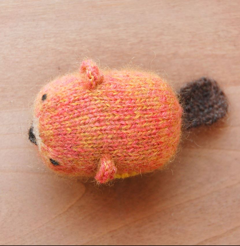 Free Knitting Pattern | Chinese Knit Year beaver