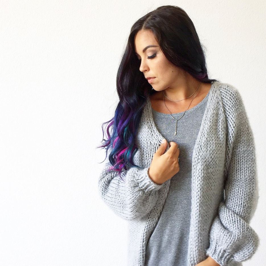 Free Knitting Pattern | Cozy Cloud Cardigan