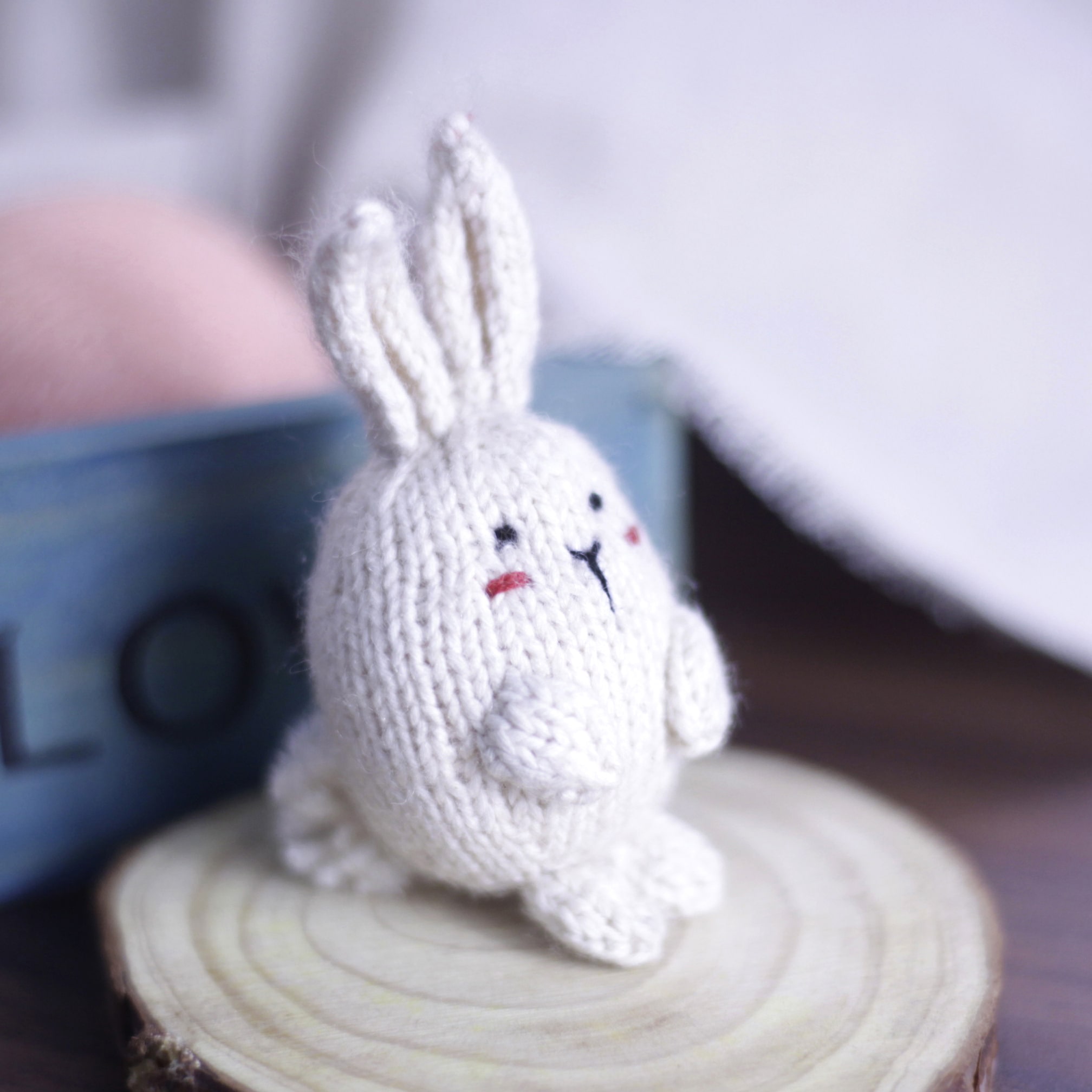 Free Knitting Pattern | Free bunny knitting pattern