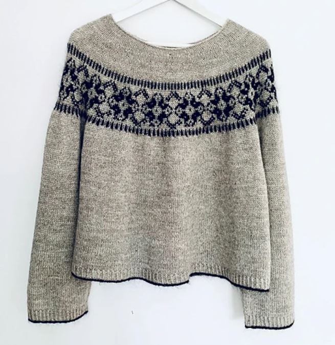 Free Knitting Pattern | Night Blooms Sweater