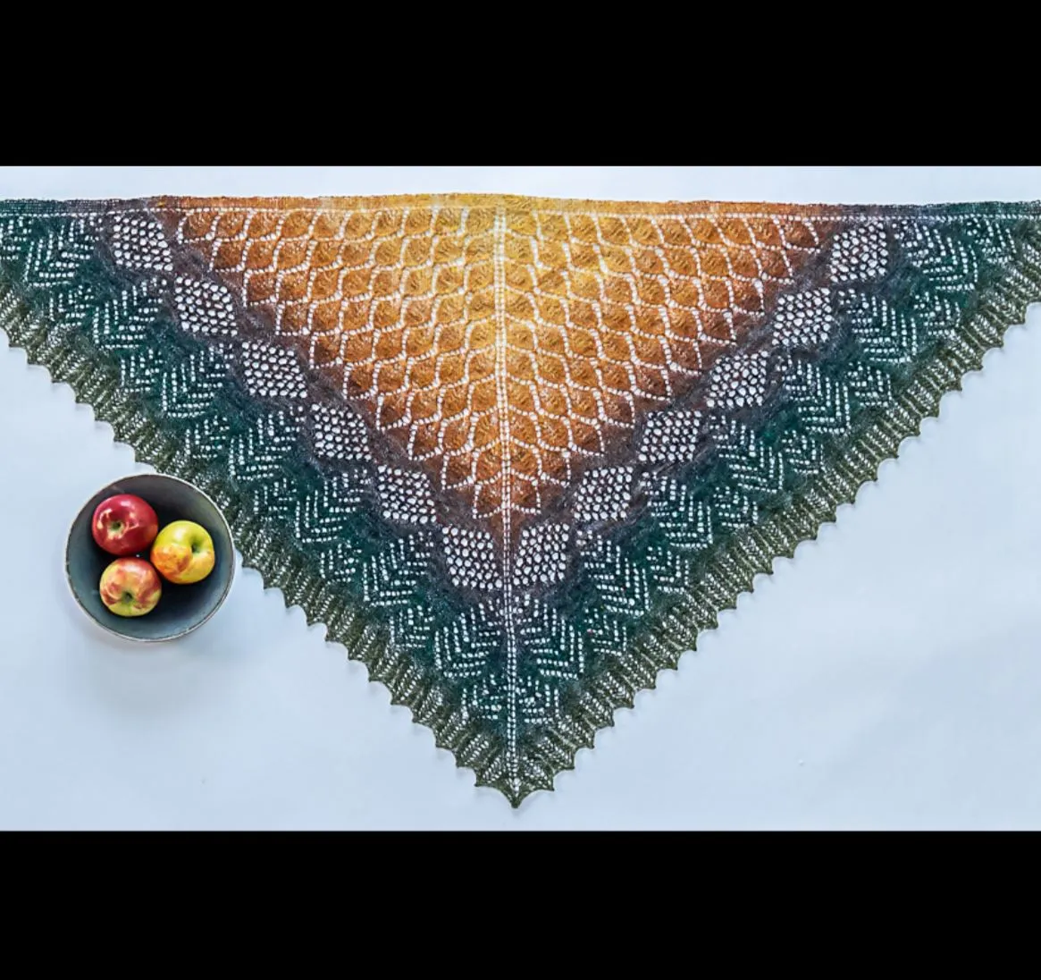 Free Knitting Pattern | Porcupine Island Shawl