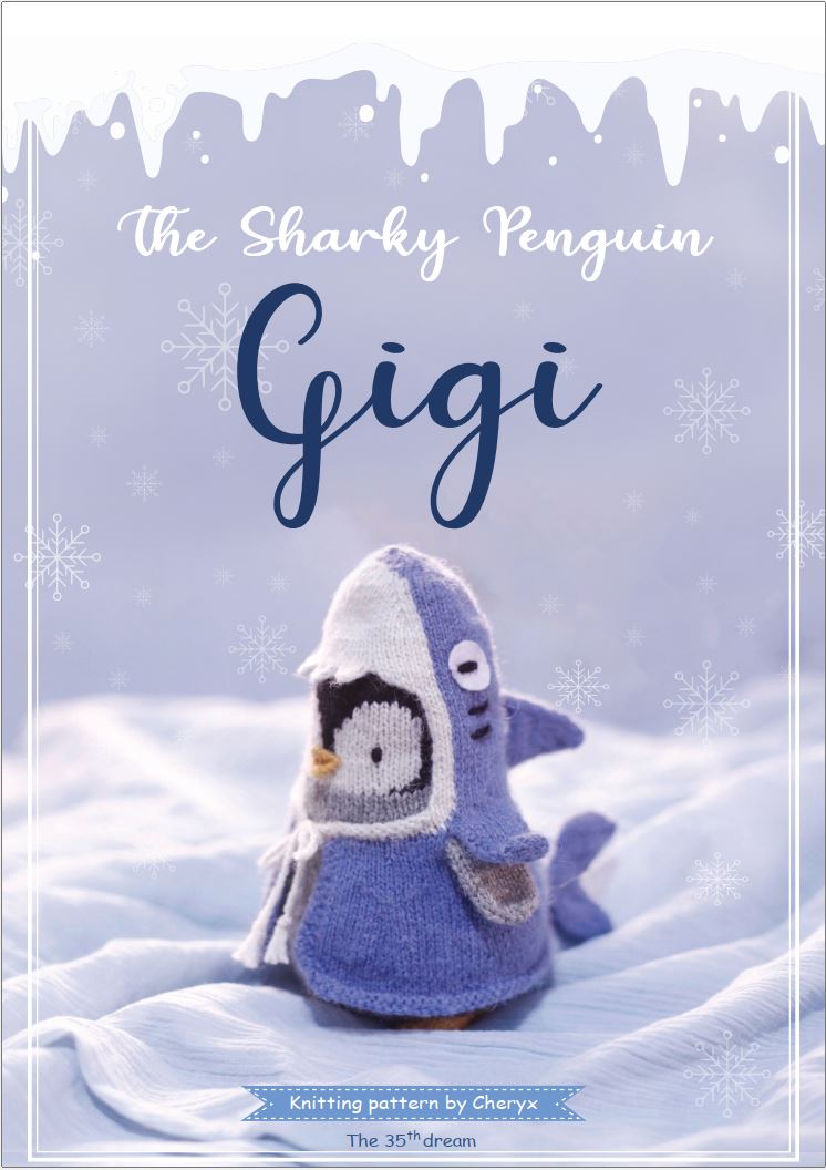 The Sharky Penguin Gigi Knitting Pattern PDF