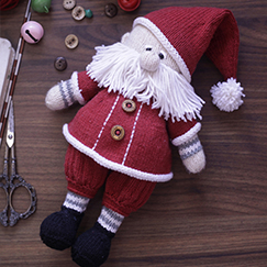 Santa Claus Knitting Pattern