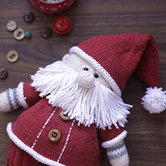 Santa Claus Knitting Pattern