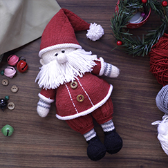 Santa Claus Knitting Pattern