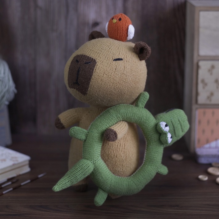 Capybara Knitting Pattern