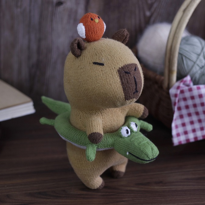 Capybara Knitting Pattern